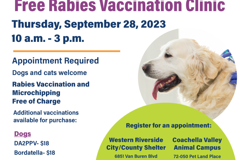 World Rabies Day FREE Rabies Vaccine Clinic- APPOINTMENT REQUIRED ...